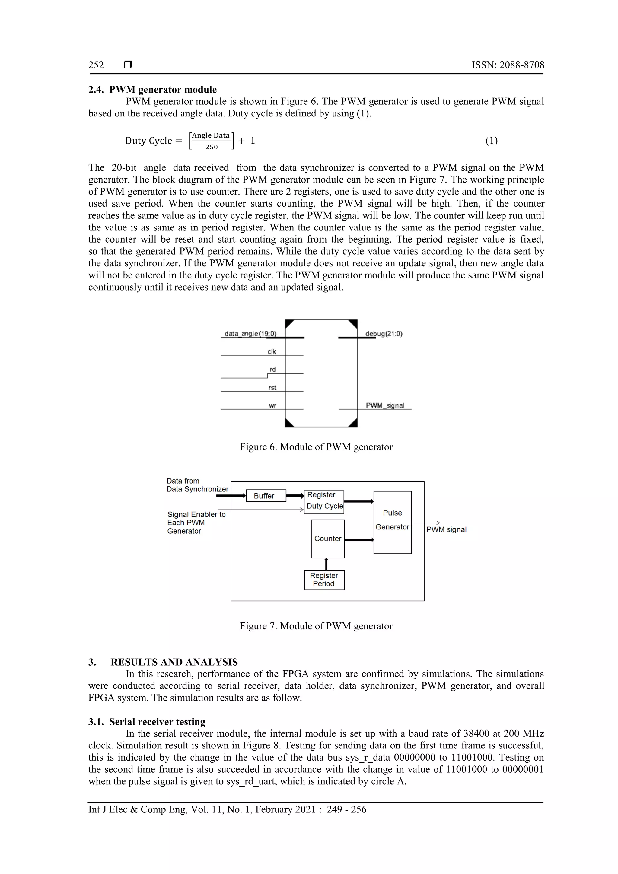 FPGA based synchronous multi-channel PWM generator for humanoid robot | PDF
