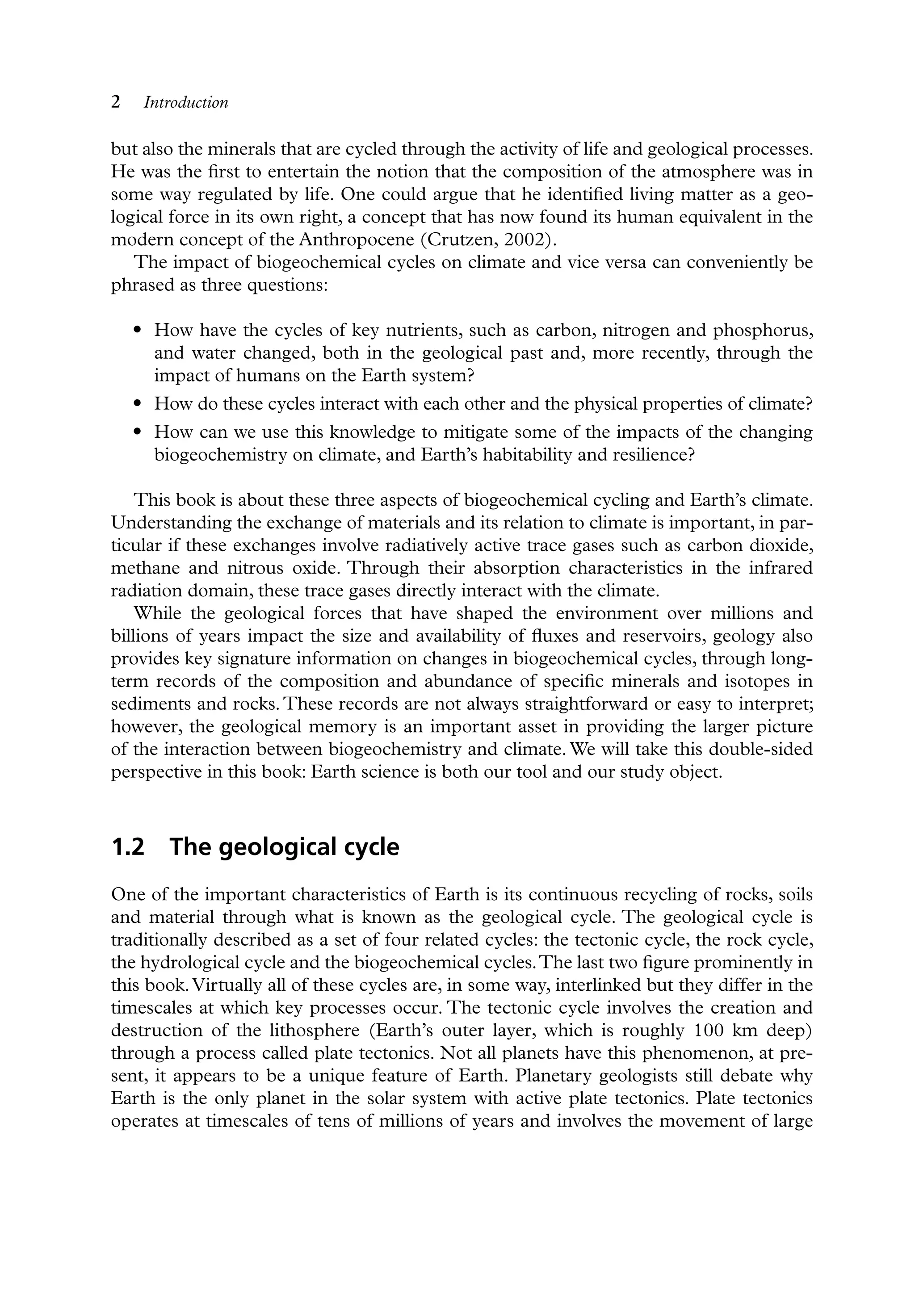 Biogeochemical Cycles and Climate Han Dolman | PDF