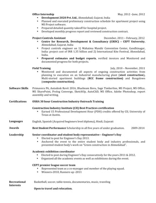 Aarth_Resume 2016 | PDF