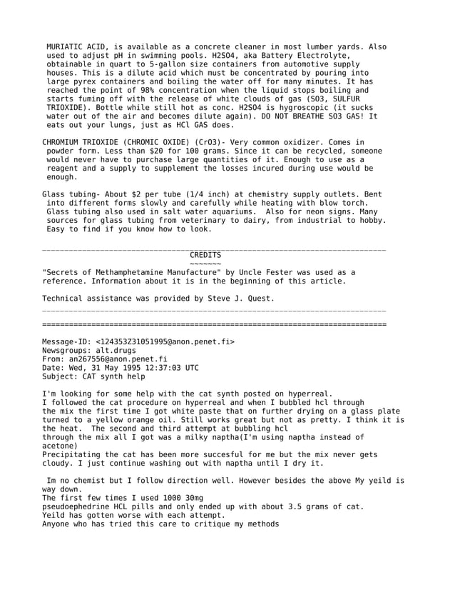 2522894 Methcathinone Synthesis 1 | PDF
