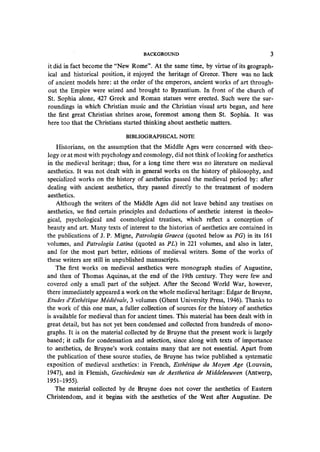 History of Aesthetics Volume 2 Medieval Aesthetics Wladyslaw ...