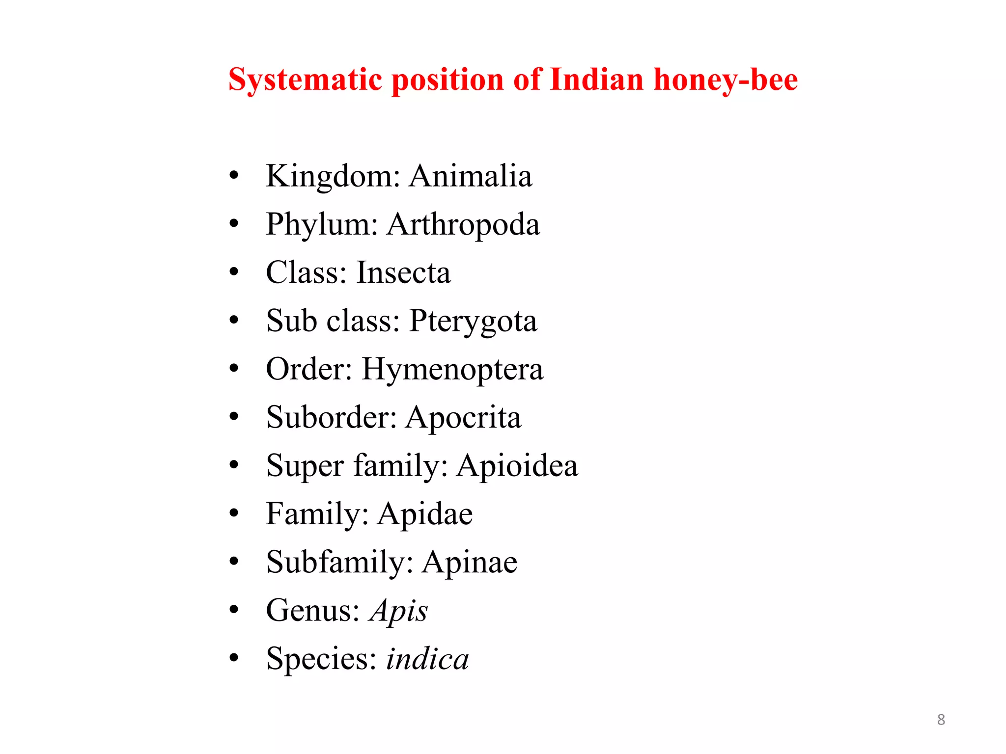Taxonomy, principles and procedures | PPTX