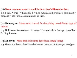 Taxonomy, principles and procedures | PPTX