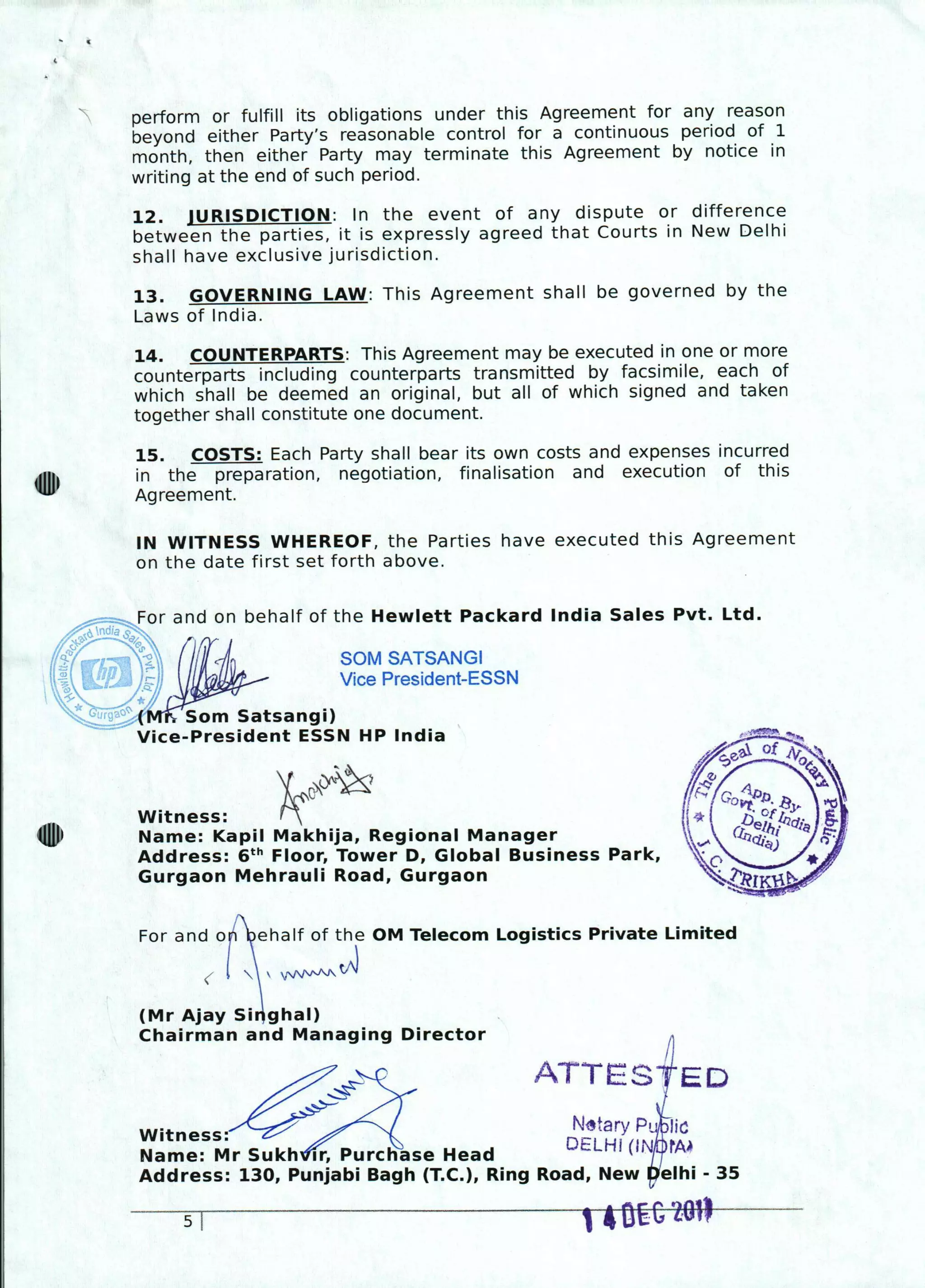 hp-agreement | PDF