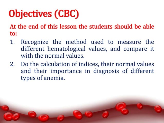 blood practical CBC | PPTX