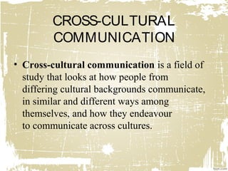 Cross-Cultural Communication | PPT