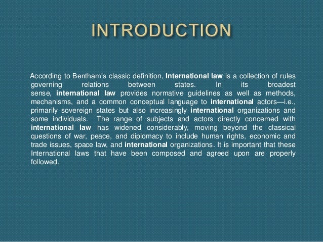 Public International Law Vs. Private International Law Public International Law Vs. Private International Law