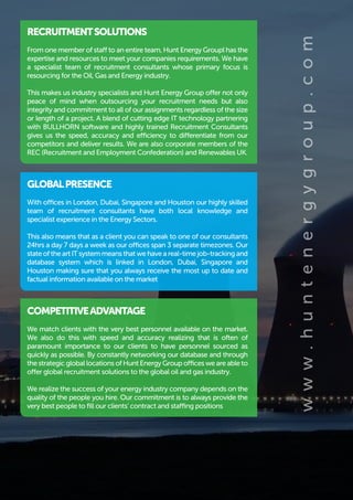 Hunt Energy Brochure 2016 | PDF