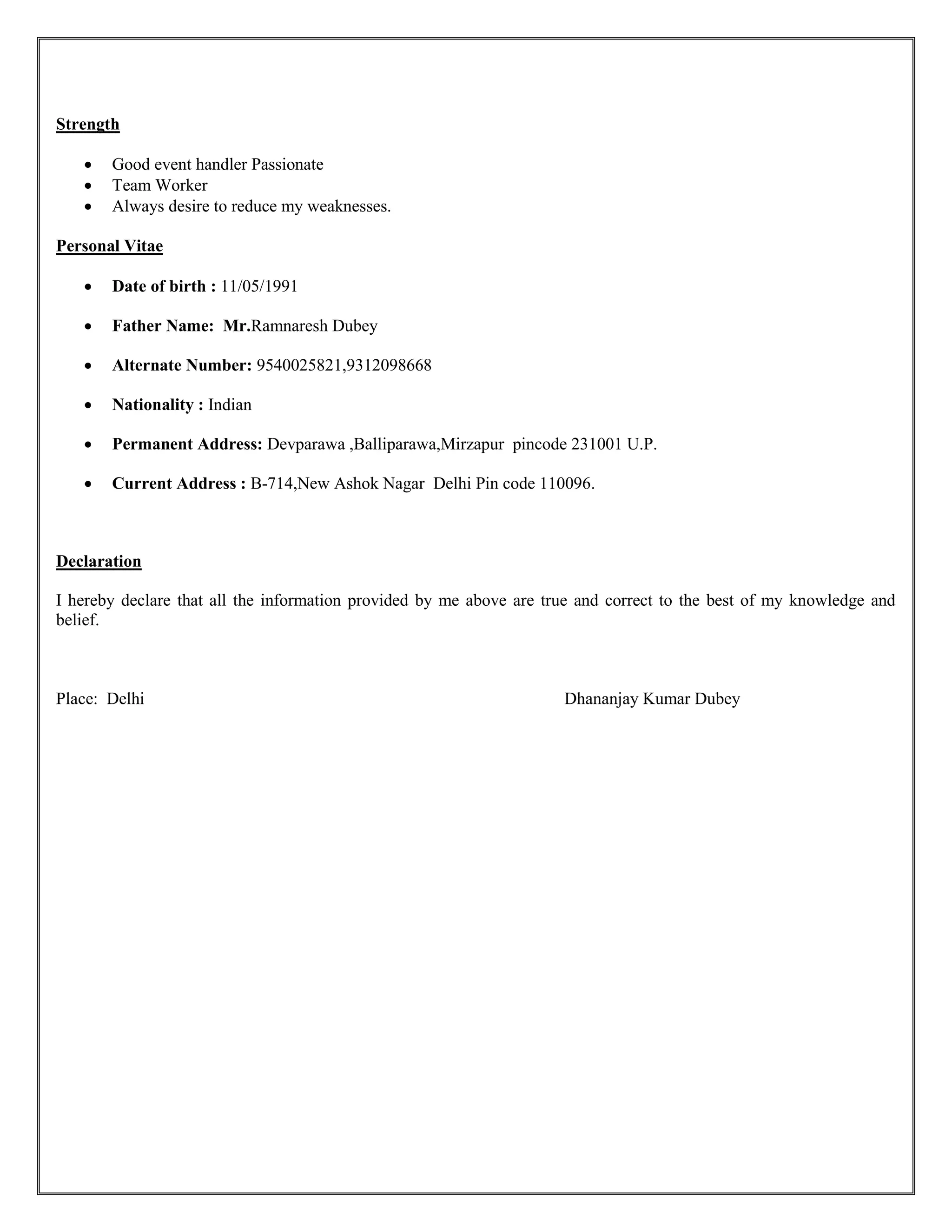 dhananjay_resume | PDF