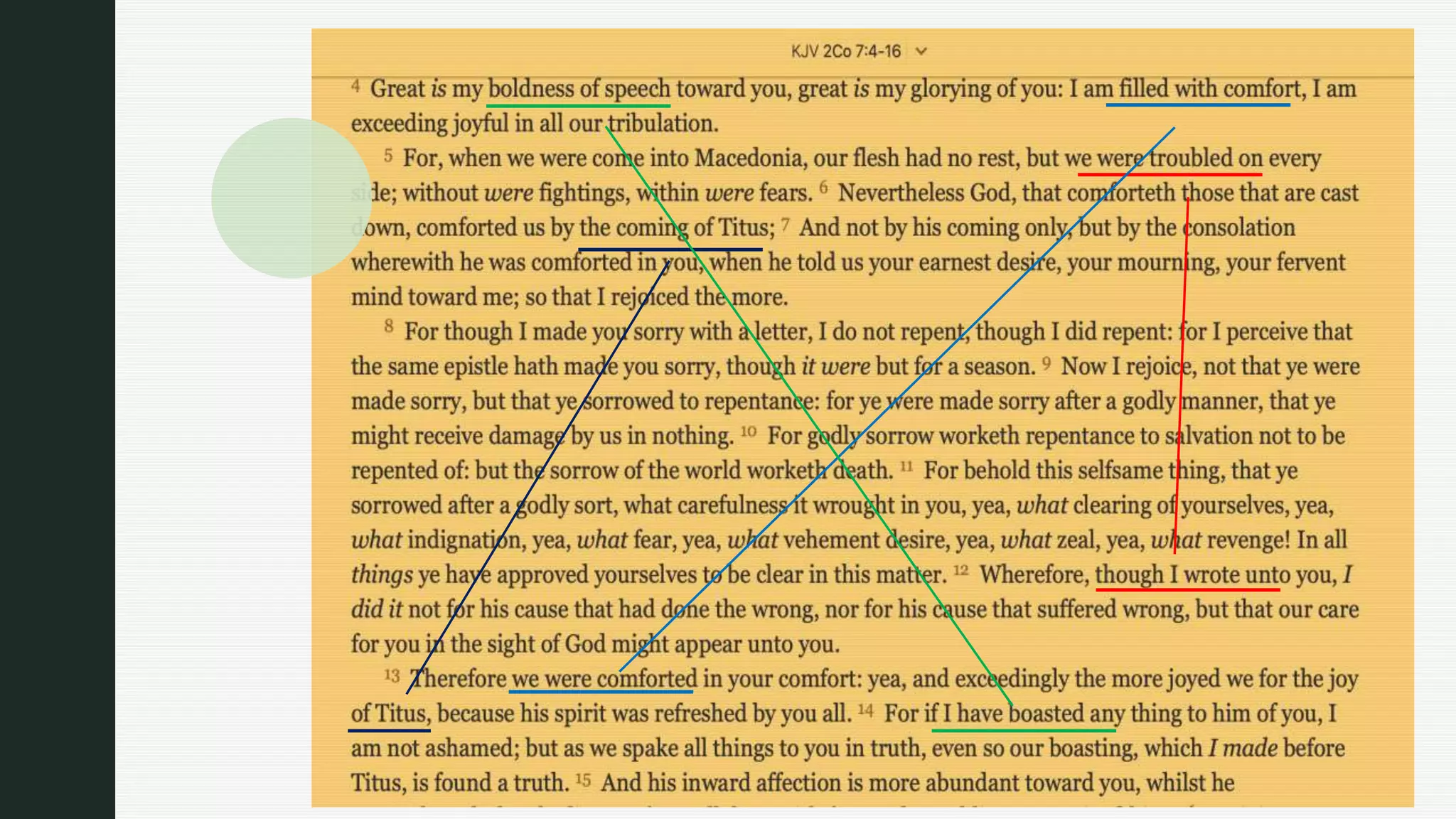 2 Corinthians 7 8 16 Godly Sorrow Pptx