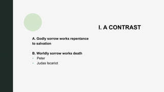 2 Corinthians 7 8 16 Godly Sorrow Pptx