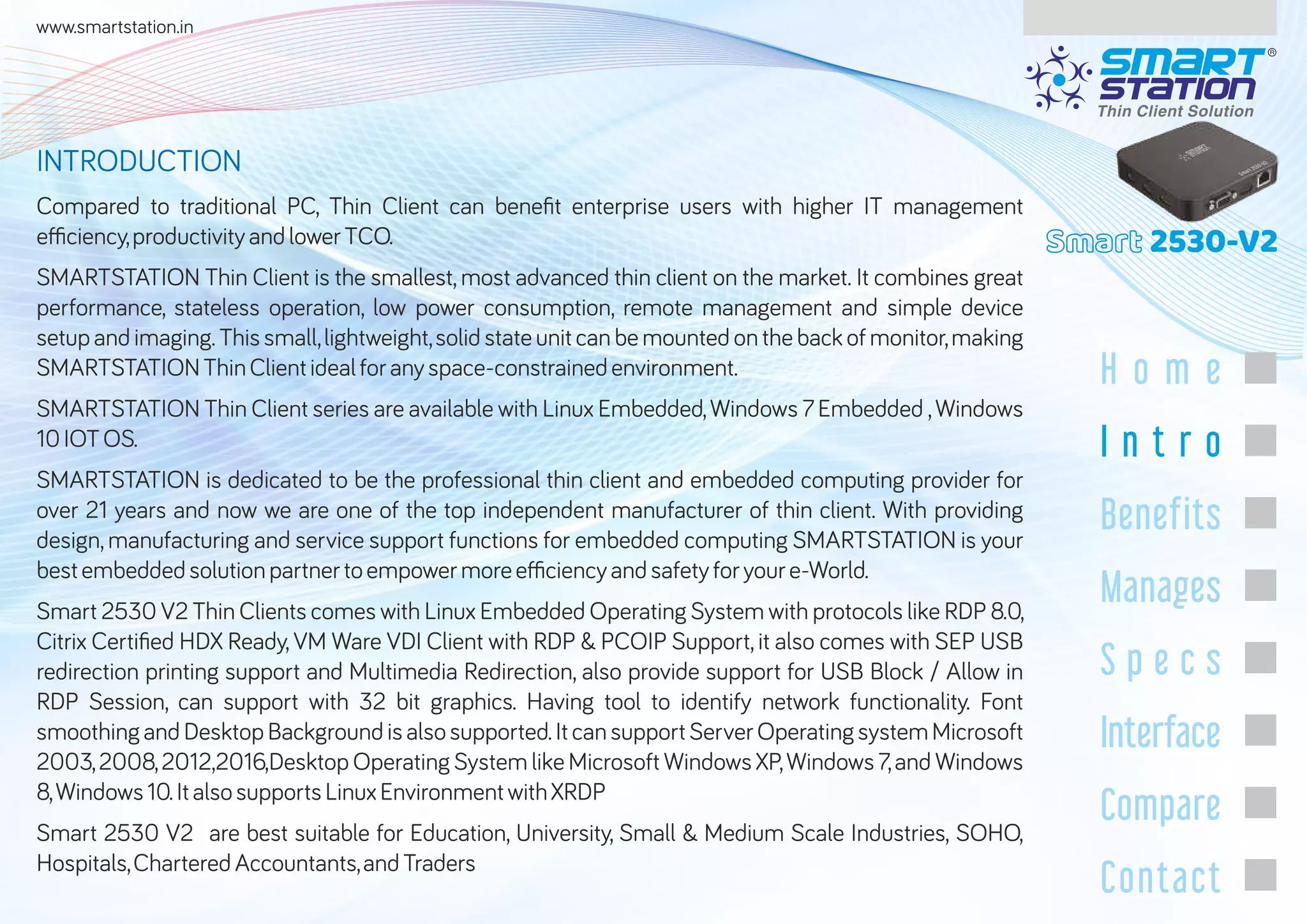 Smart 2530 v2 Thin Client | PDF