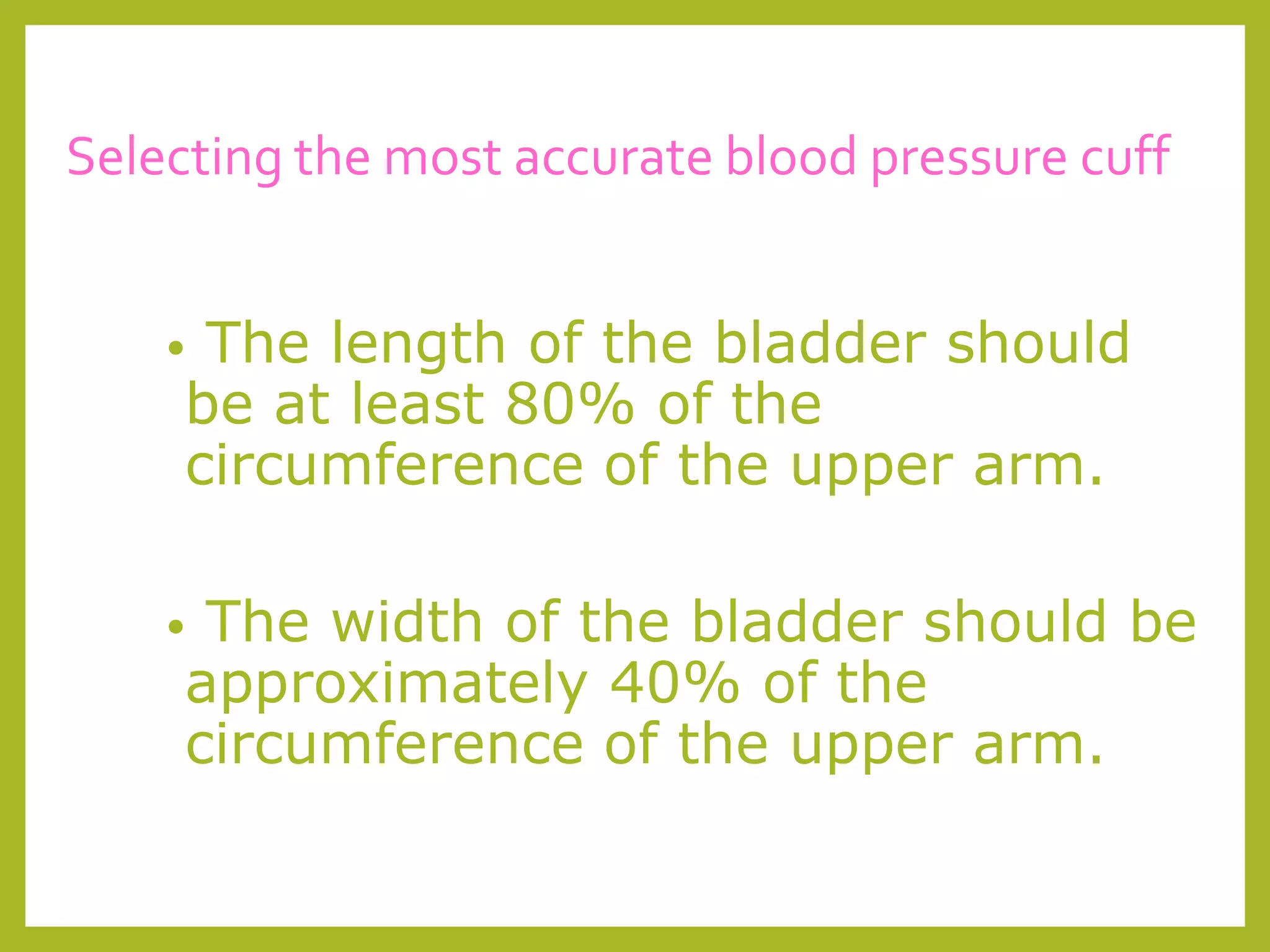 Blood Pressure Measurement | PPTX