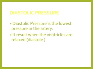 Blood Pressure Measurement | PPTX
