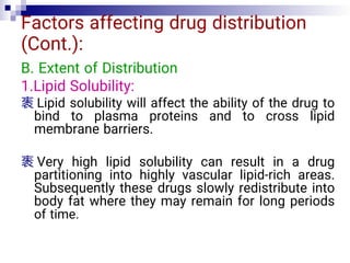 Biopharmaceutics drug distribution in the body | PDF