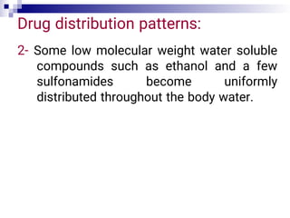 Biopharmaceutics drug distribution in the body | PDF
