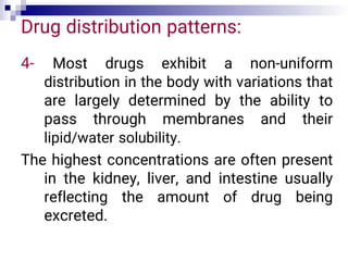 Biopharmaceutics drug distribution in the body | PDF