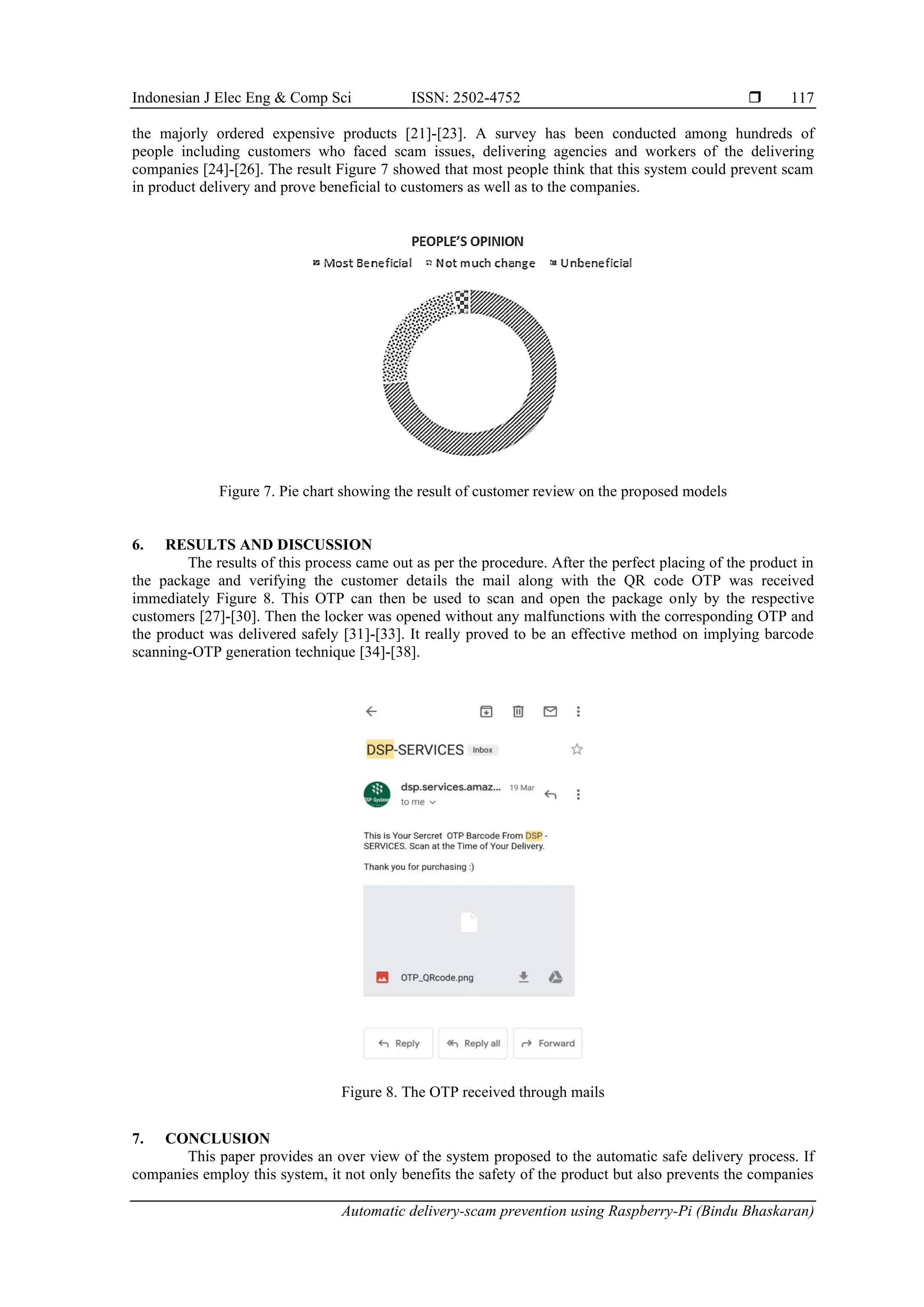 Automatic delivery-scam prevention using Raspberry-Pi | PDF | Technology Industry | Industries