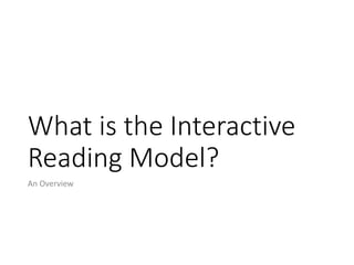 253155929-Interactive-Reading-Model.pptx