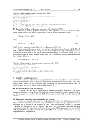 Evaluation quality of service for internet of things based on fuzzy logic: a smart home case ...