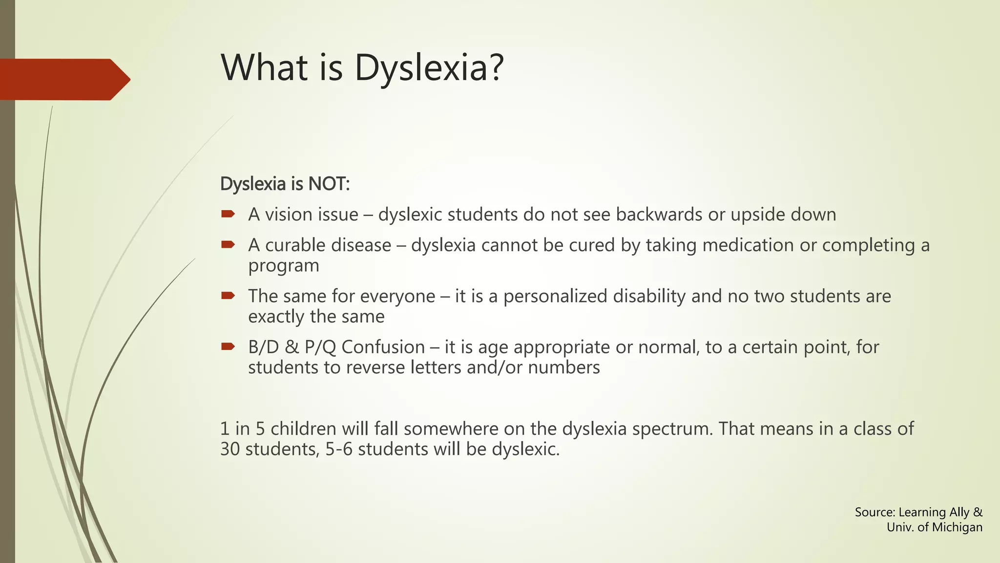 Dyslexia & MTA | PPTX | Brain and Nervous System Disorders | Diseases ...
