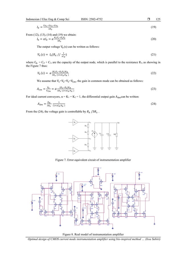 Optimal Design Of Cmos Current Mode Instrumentation Amplifier Using Bio