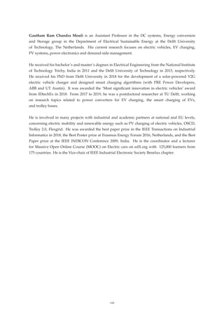 Pv Charging And Storage For Electric Vehicles Pavol Bauer Gautham Ram ...