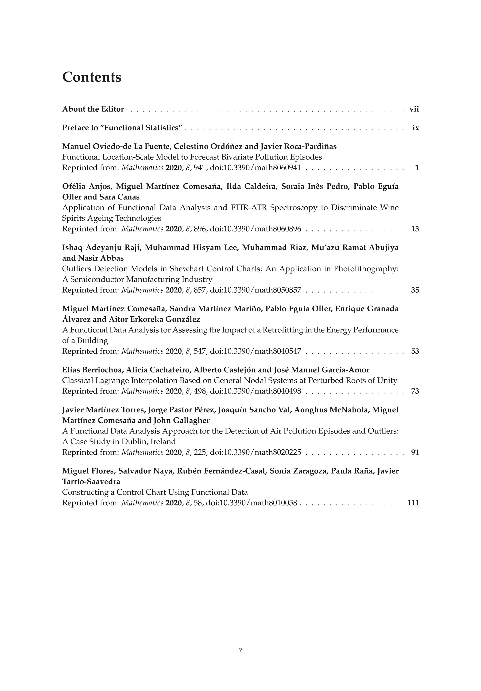 Functional Statistics Javier Martnez Torres | PDF
