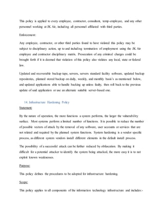 policies and prosedures For JK Air Finished | DOCX | Business ...