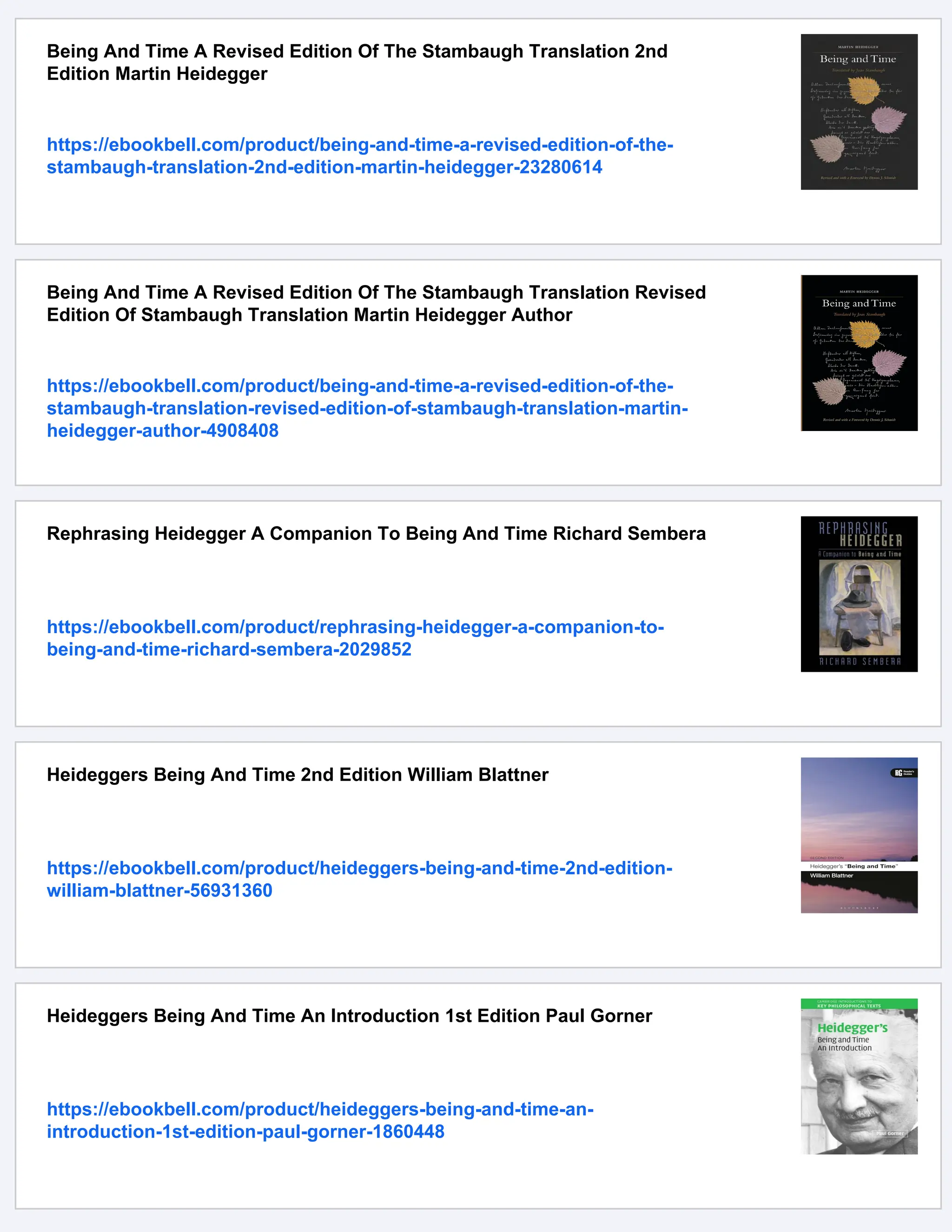 Heideggers Being And Time A Readers Guide William Blattner | PDF