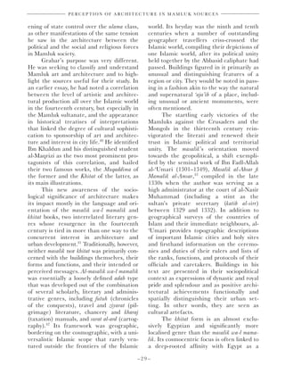 Mamluk History Through Architecture Monuments Culture And Politics In ...