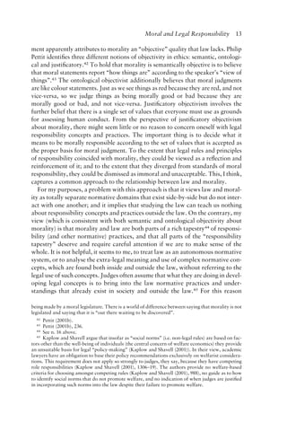 Responsibility In Law And Morality Peter Cane | PDF