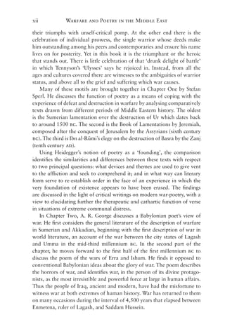 Warfare And Poetry In The Middle East Hugh Kennedy | PDF