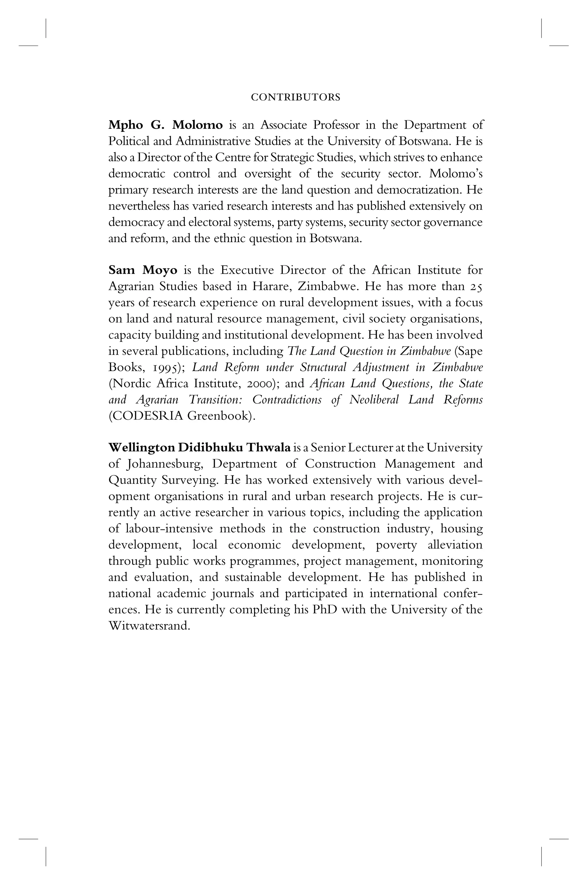 Land And Sustainable Development In Africa The Green Revolution Kojo ...