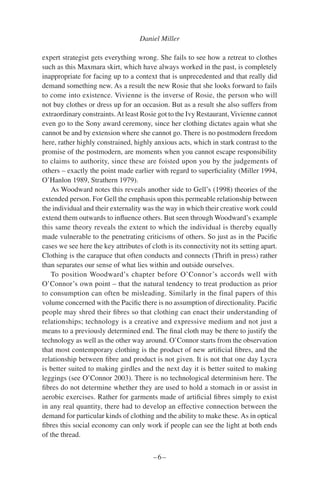 Clothing As Material Culture Susanne Kchler Daniel Miller | PDF