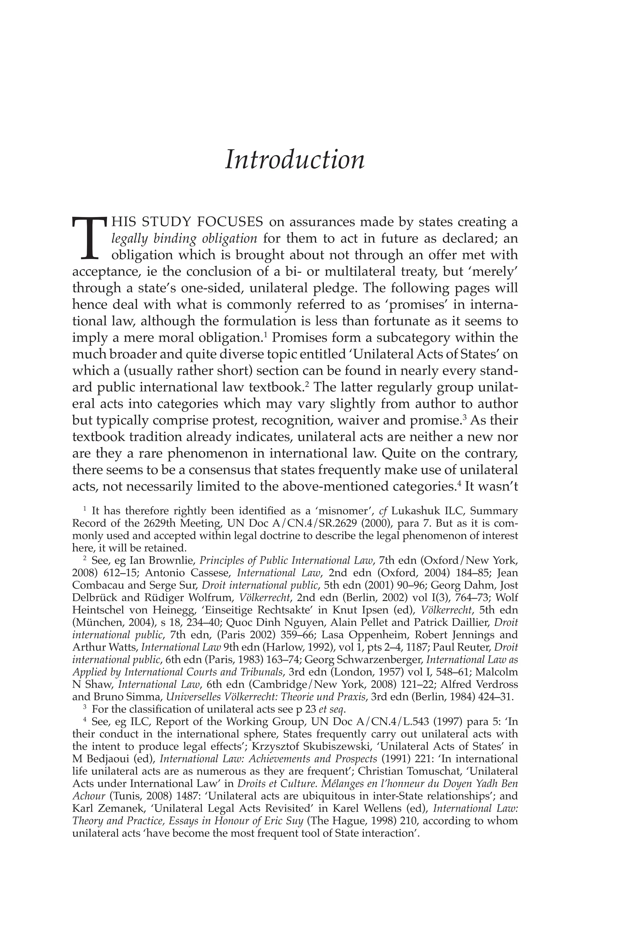 Promises Of States Under International Law Christian Eckart | PDF