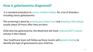 Galactosemia | PPTX