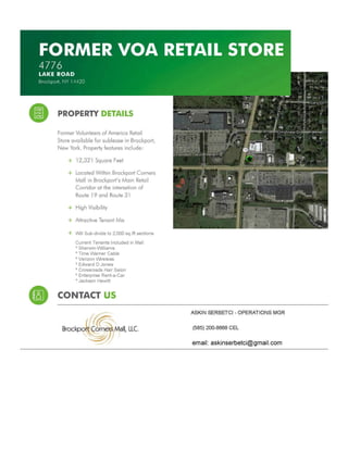 BCM Lake Road, 4776 - Brockport | PDF