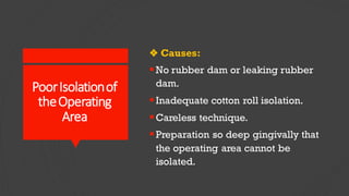 Common Problems with Composite Restorations | PDF