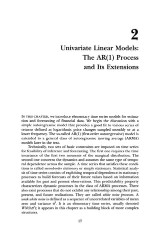 Financial Econometrics Christian Gourieroux Joann Jasiak | PDF