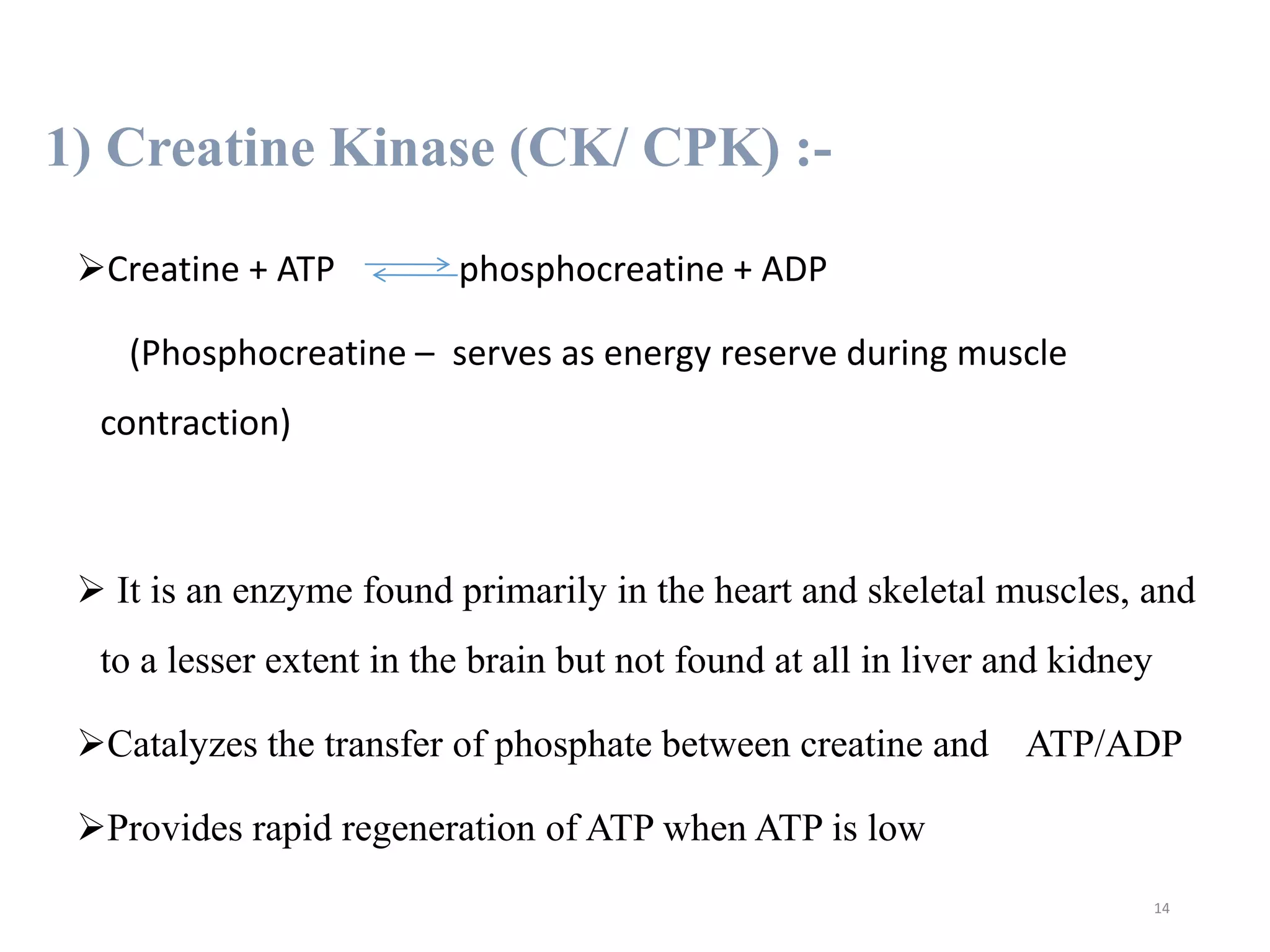 clinical enzymology | PPTX