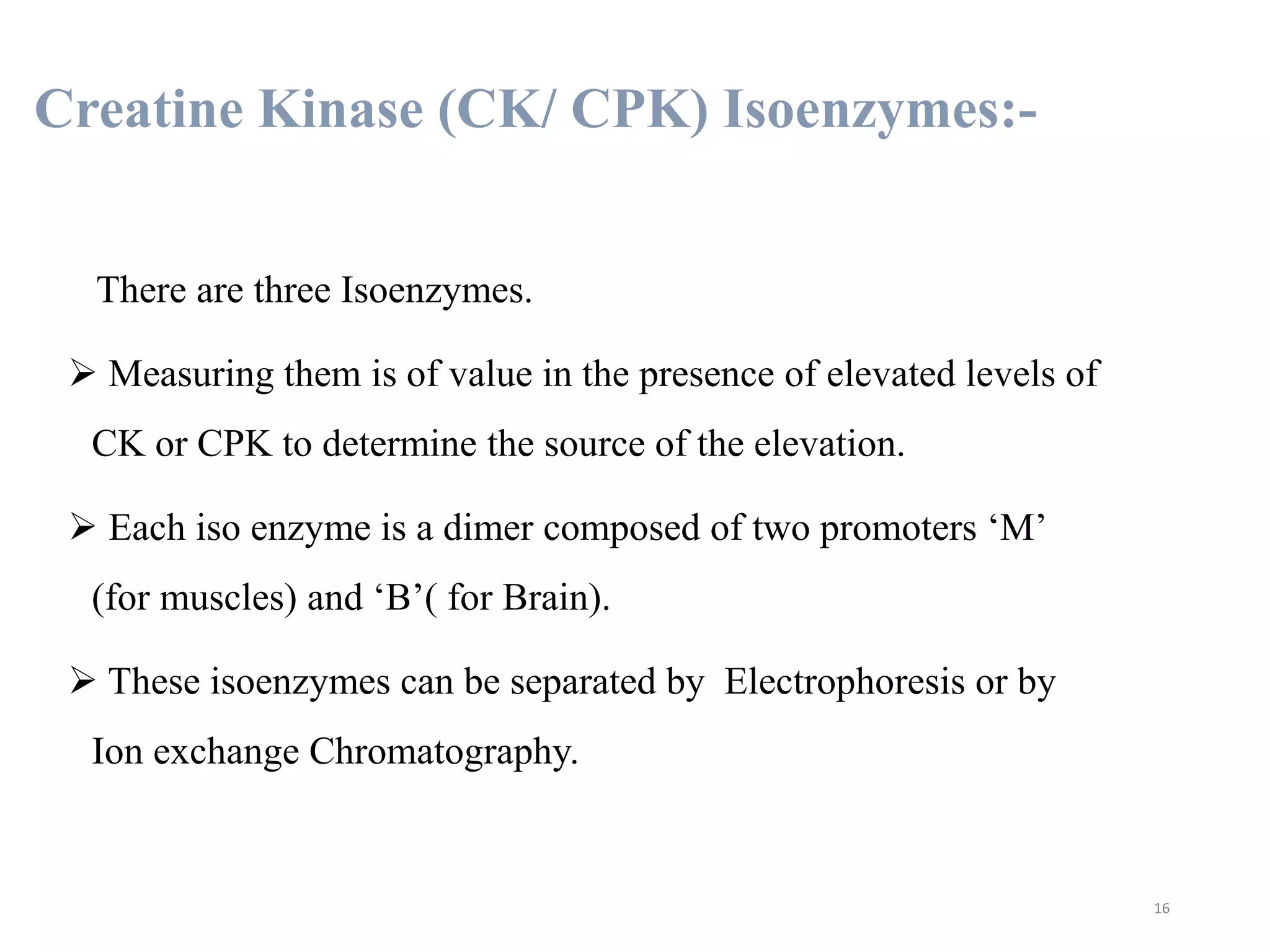 clinical enzymology | PPTX