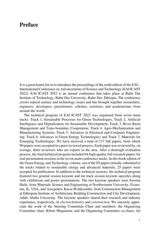 Advancement Of Science And Technology Materials And Energy Bereket ...