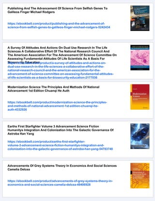 Advancement Of Science And Technology Materials And Energy Bereket ...