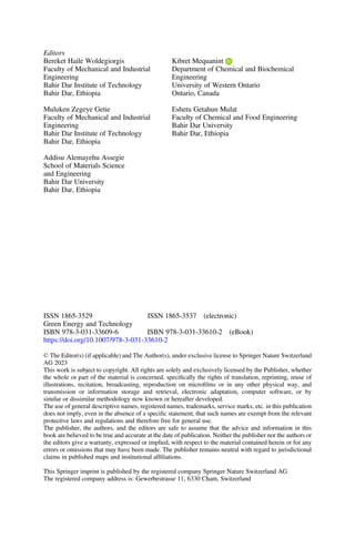 Advancement Of Science And Technology Materials And Energy Bereket ...