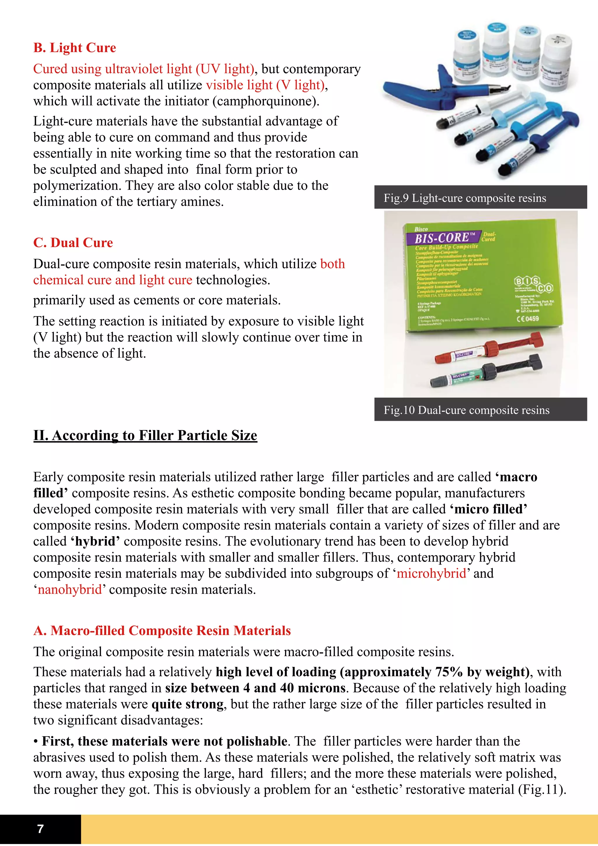 Composite Resin Materials | PDF