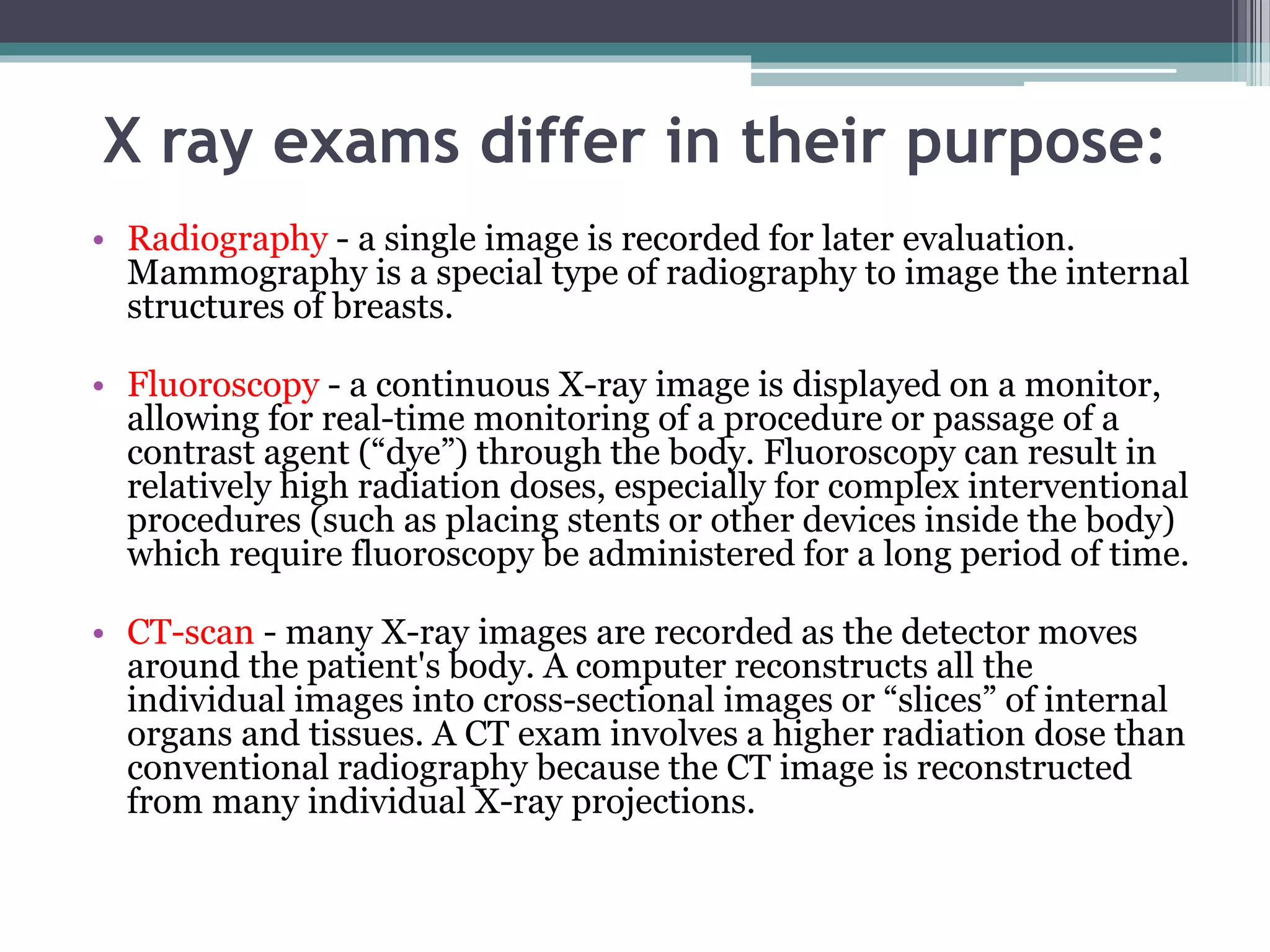 X-RAY BASICS | PPTX