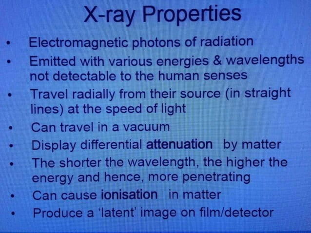 X-RAY BASICS | PPTX