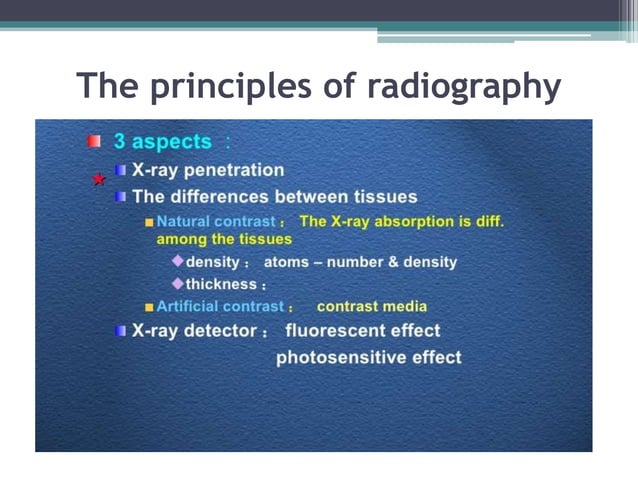 X-RAY BASICS | PPTX