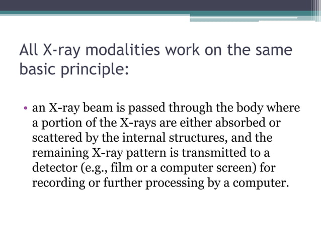 X-RAY BASICS | PPTX